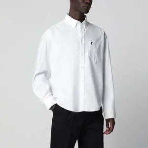 AMI Paris De Coeur Shirt - White