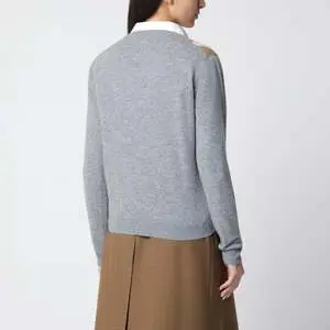 Prada Cashmere Argyle Sweater