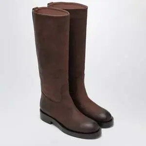 Paris Texas Ebony Napa Leather Boots