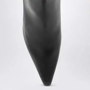 Paris Texas Calfskin Leather Ankle Boots