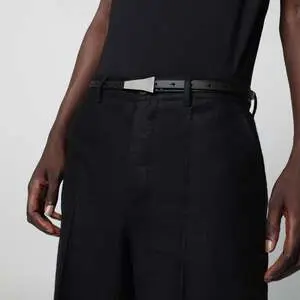 Rick Owens Trunk Belt Leather Belt