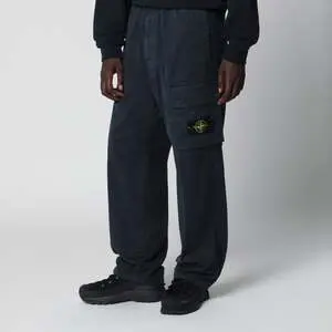 Stone Island Navy Cotton Jogger Pants