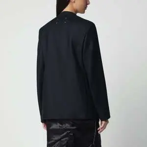 MAISON MARGIELA Navy Virgin Wool Jacket