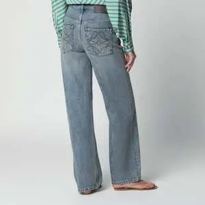 Loewe Anagram Embroidered Jeans