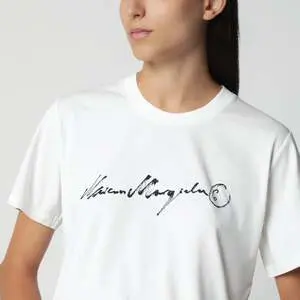 MAISON MARGIELA Logo Print Cotton T-shirt