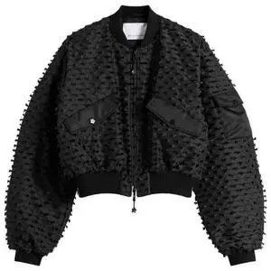 Cecilie Bahnsen Callie Bomber Jacket - Black