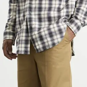Balenciaga Wide Leg Cotton Chino Pants