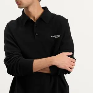 Acne Studios Kluxey Light Richard Yak Polo Jumper