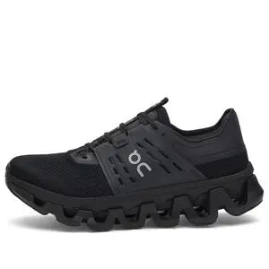 On Cloudswift Amp Sneaker - Black/silver