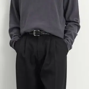 Studio Nicholson Line Tech Wool Pleated Trouser