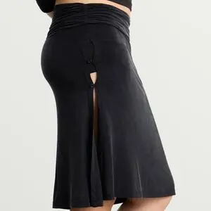 PEACHY DEN Kylie Vent Midi Skort