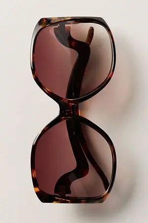 Free People Sofia Square Novelty Sunglasses