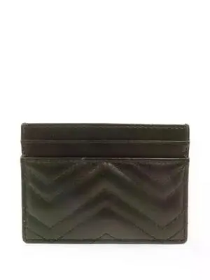 Gucci Gg Marmont Card Holder - Black