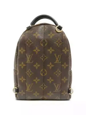 LOUIS VUITTON Mini Palm Springs Monogram Backpack - Brown
