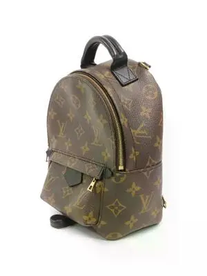 LOUIS VUITTON Mini Palm Springs Monogram Backpack - Brown