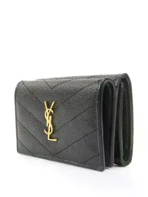 Saint Laurent Cassandre Matelasse Wallet