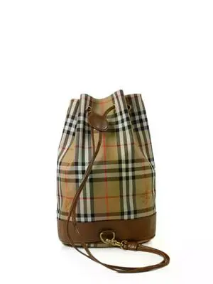 Burberry Haymarket Check Backpack - Neutrals