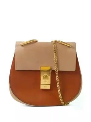 Chloé Drew Chain Shoulder Bag - Brown