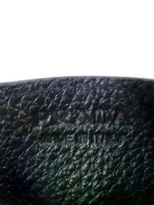 Prada Enamel Triangle Logo Card Holder