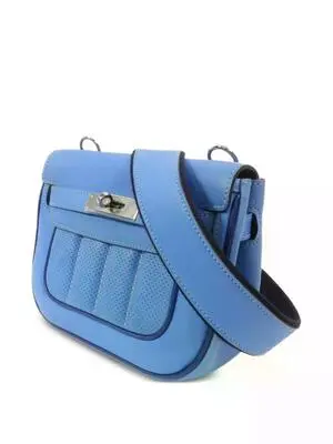 Hermès Mini Berline Shoulder Bag - Blue