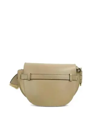 Loewe Mini Gate Knot-detail Shoulder Bag - Grey