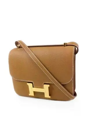 Hermès 2022 Mini Constance Epsom Shoulder Bag