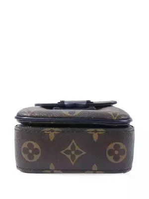 LOUIS VUITTON S-lock Monogram Macassar Messenger Bag