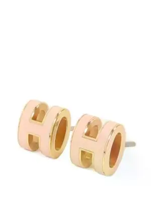Hermès Mini Pop H Earrings - Gold