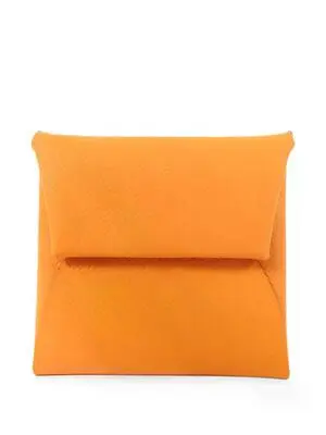 Hermès 2023 Bastia Epsom Coin Case - Orange