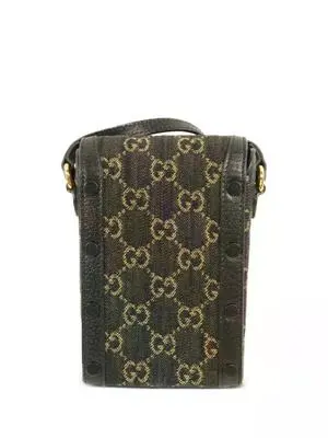 Gucci Mini Horsebit 1955 Gg Shoulder Bag