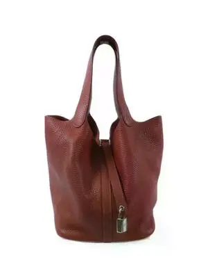 Hermès Mm Picotin Tote Bag - Brown