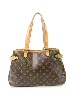 LOUIS VUITTON Monogram Batignolles Horizontal Tote Bag - Brown