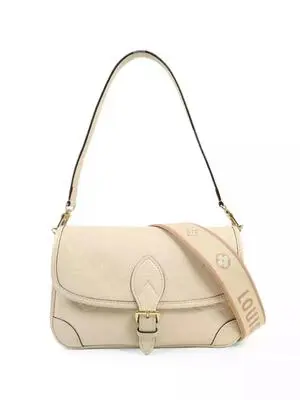 LOUIS VUITTON Diane Monogram Empreinte Shoulder Bag - Neutrals