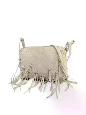 Bottega Veneta Intrecciato Nodini Shoulder Bag - Neutrals