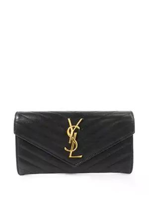 Saint Laurent Plaque Wallet
