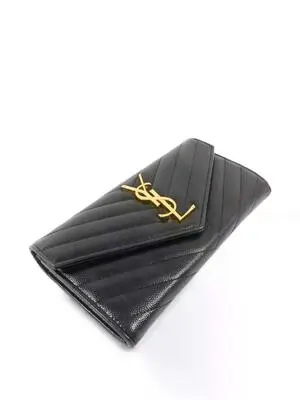 Saint Laurent Plaque Wallet