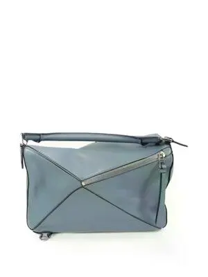 Loewe Medium Puzzle Shoulder Bag - Blue