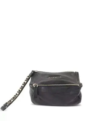 Givenchy Pandora Leather Pouch - Black