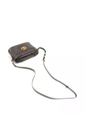 Gucci Leather Matelassé Mini Marmont Vanity Bag