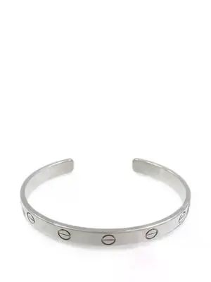Cartier Love Cuff Bracelet - Silver