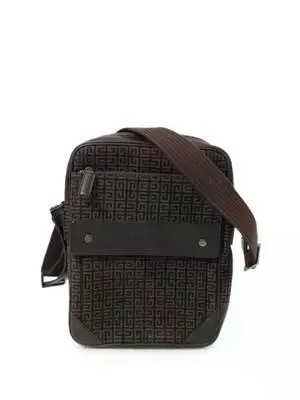 Givenchy Monogram-pattern Shoulder Bag - Brown