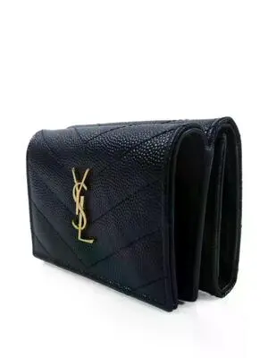 Saint Laurent Cassandre Quilted Wallet