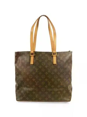 LOUIS VUITTON Monogram Cabas Alto Tote Bag - Brown