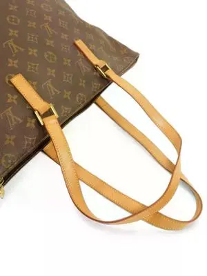LOUIS VUITTON Monogram Cabas Alto Tote Bag - Brown