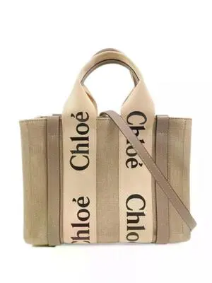 Chloé Woody Tote Bag - Neutrals
