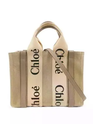 Chloé Woody Tote Bag - Neutrals