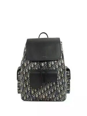 Dior Saddle Oblique Backpack - Blue