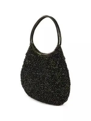 ANTEPRIMA Woven Design Tote Bag - Black