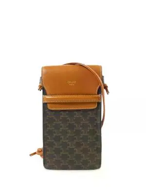 Celine 2021 Triomphe Mini Bag - Brown