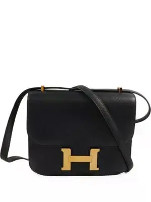 Hermès Mini Constance Shoulder Bag - Blue